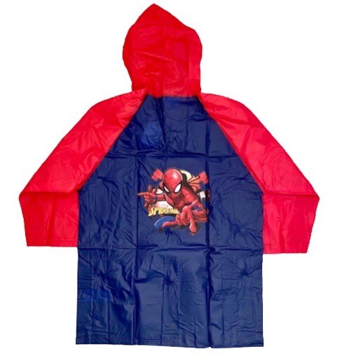 BOYS Marvel SPIDERMAN Raincoat, rain coat PVC 2-6yrs | eBay UK