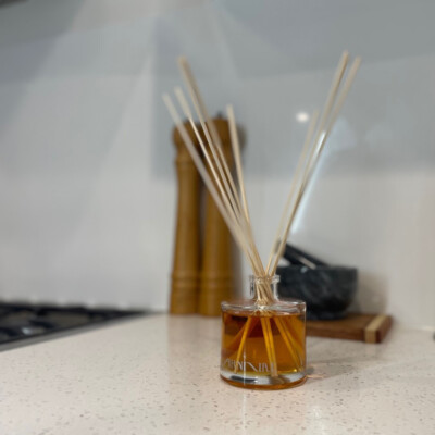 Scented AROMATIC REED DIFFUSER SET 200ml + STICKS & BOX home fragrance ...