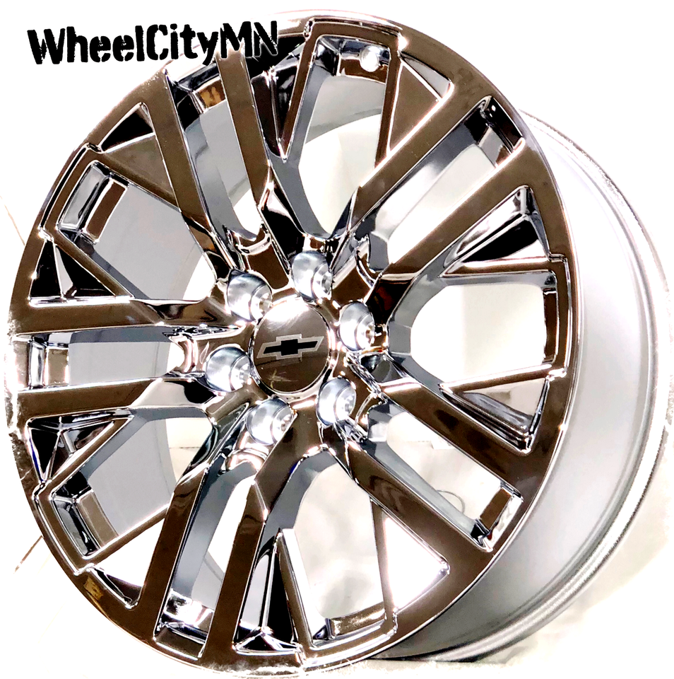 22" Chrome SES OE 5903 replica 84570333 Wheels fits 2021 Chevy Tahoe ...