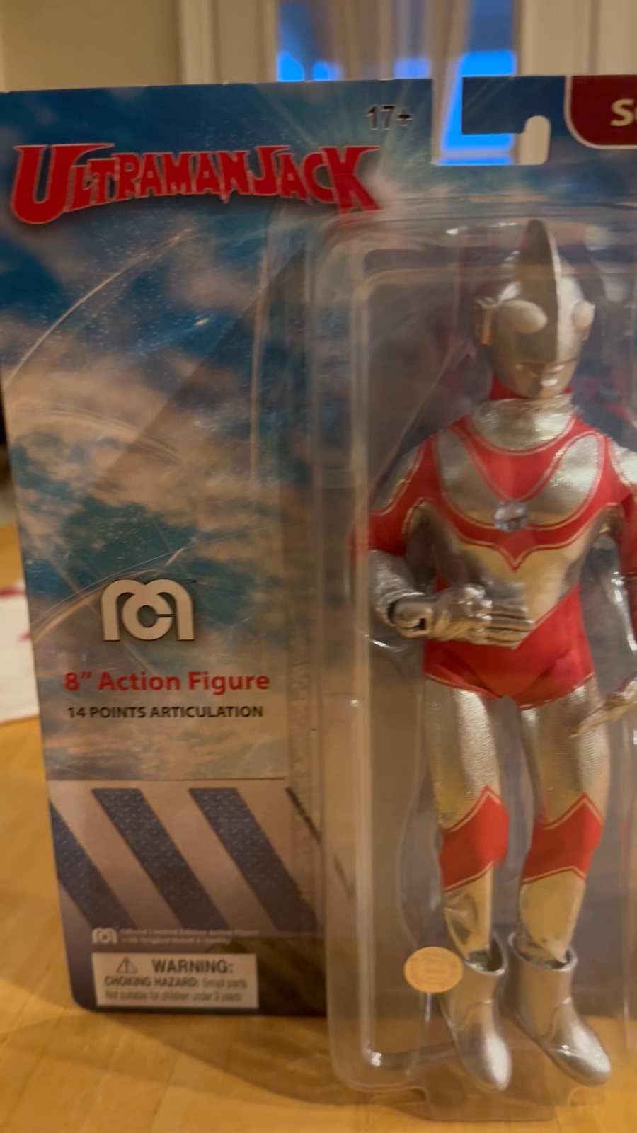 Mego Ultraman Jack 8" action Figure 14-point Articulation New in Box ...