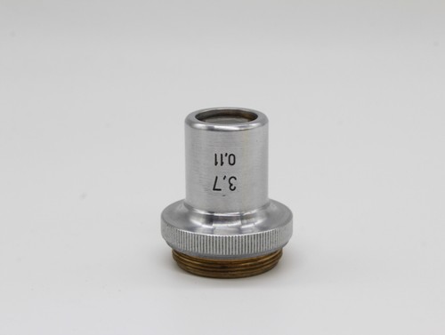 LOMO Microscope Objective 3.7x 0.11 Photo Macrophotography Lens RMS # ...