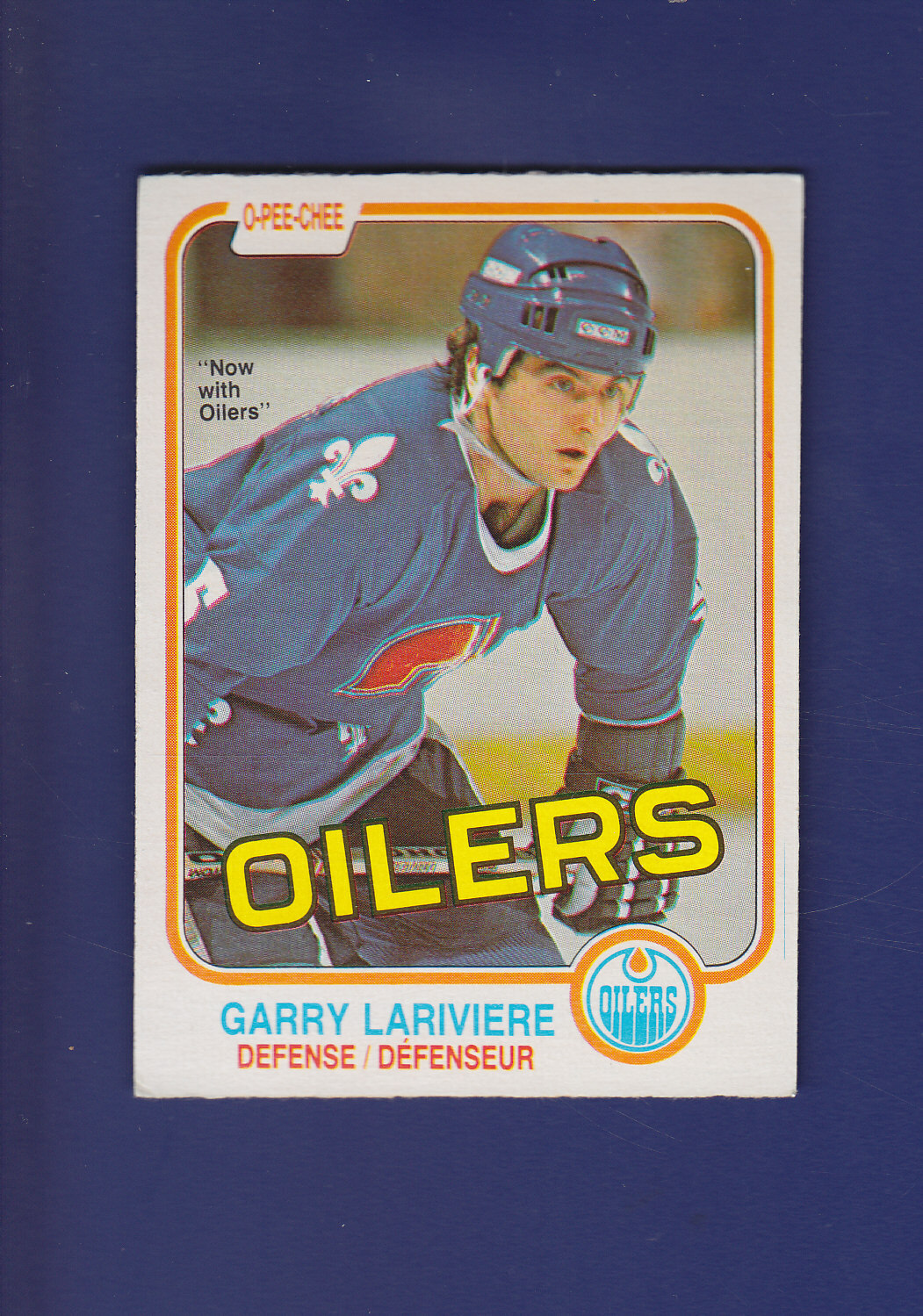 Garry Lariviere 1981-82 O-PEE-CHEE OPC NHL Hockey #116 (EX+) Edmonton ...