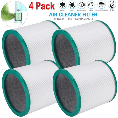 4Pcs Hepa Filter For Dyson TP01 TP02 TP03 BP01 Pure Cool Link Tower Air ...