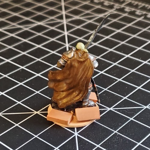 Dungeons And Dragons Pathfinder Orc Fighter Pro Painted Plastic Mini | eBay