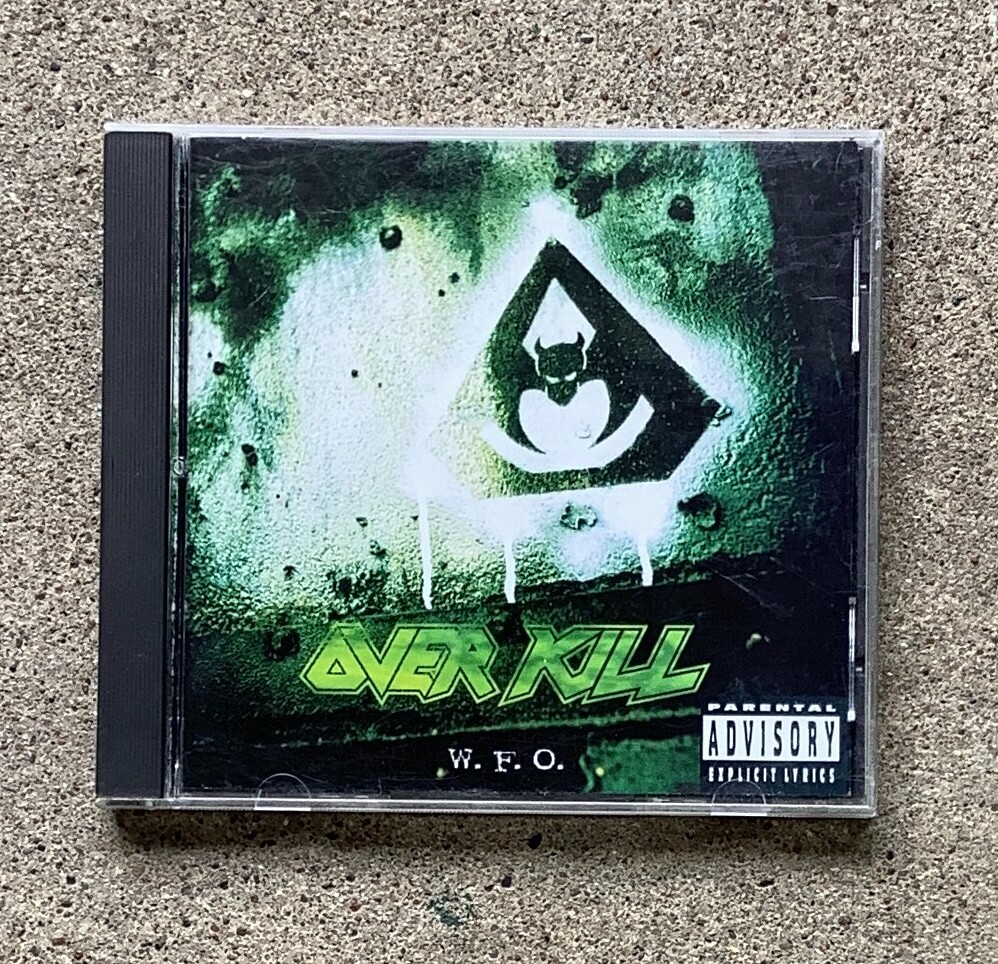 Overkill W.F.O. CD 90s Thrash Metal Album 1994 Atlantic 82630-2 | eBay