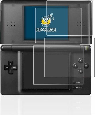 2 Pieces Screen Protector Compatible With Nintendo DS LITE Ultra Clear ...