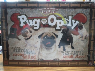 PUG-OPOLY - from Late For The Sky - A Game Celebrating The Pug! BRAND ...