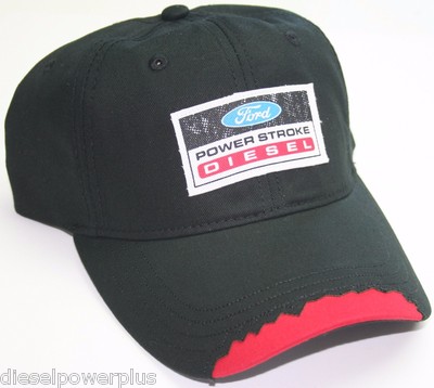 ford powerstroke hat ball cap diesel super duty trucker distressed 7.3 ...