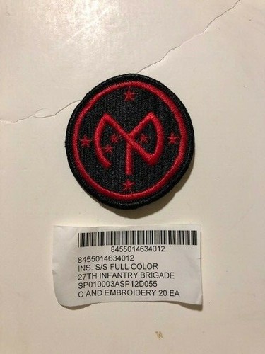 27th Infantry Brigade / Division U.S. Army Shoulder Patch Insignia | eBay