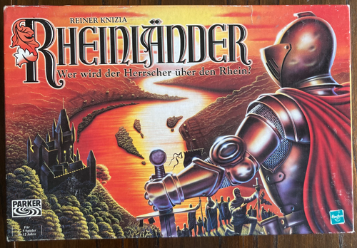 Rheinlander board game German no language English rules printed Reiner ...