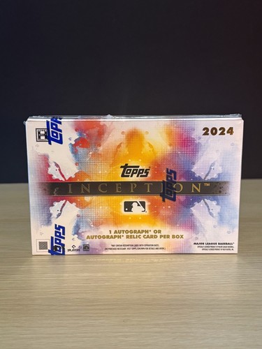 2024 TOPPS INCEPTION BASEBALL FACTORY SEALED HOBBY BOX MLB (B) | eBay