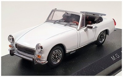 Detail Cars 1/43 Scale ART422 - 1969 MG Midget MkIV Spider - White ...