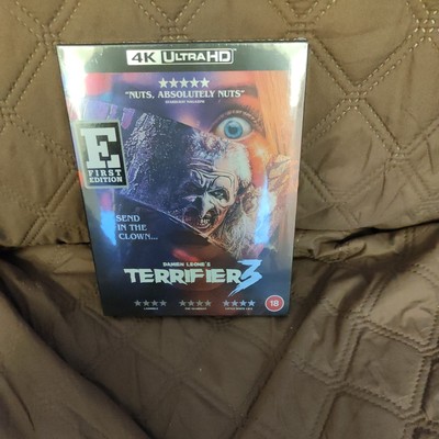 Terrifier 3 4K UHD Blu-ray Collector's Edition HMV Exclusive | eBay UK