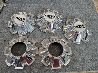 Moto Metal M793 Wheel Center Hub Caps (x5) | eBay