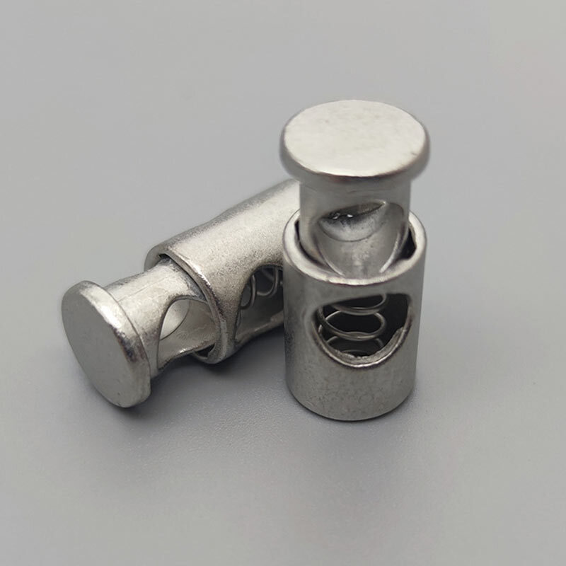 10Pcs Drawstring Stopper Cord Locks Single Double Hole Toggles for Bags ...