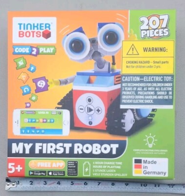 KINEMATICS Tinkerbots My first Robot Set multi-colored modular system | eBay