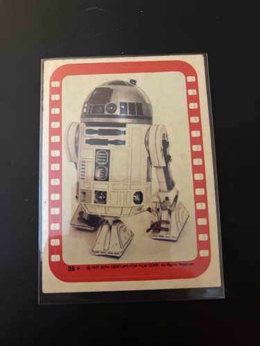 1977 Topps Star Wars Stickers #38 R2-D2 (Kenny Baker) | eBay