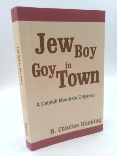 Jew Boy in Goy Town : A Catskill Mountain Odyssey by H. Charles Bluming ...