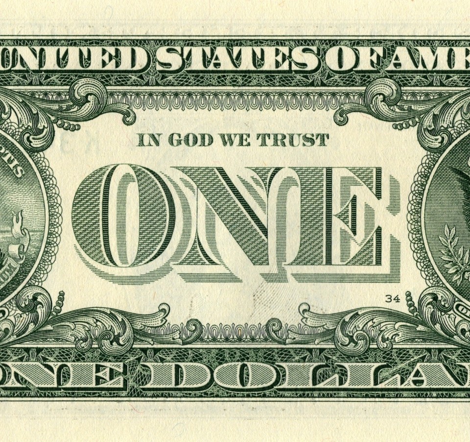 Mini Step ladder Fancy Serial Number One Dollar Bill K34141516A UNC | eBay