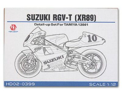 Hobby Design 1/12 Suzuki RGV-T XR89 Detail Up Kit Bike Tamiya 14081 ...