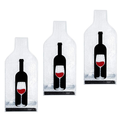 3pcs For Travel Car Luggage Wine Protector Bags Bottle Sleeve Leakproof ...