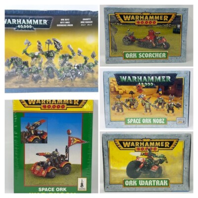 Warhammer 40k: Orks Multi-Listing WARTRAK WARBIKES LOOTAS NEW SEALED ...