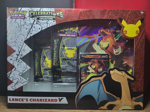 Pokemon TCG Celebrations Collection Lance's Charizard V Box ...