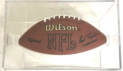 Jeff Blake #8 Autographed Wilson Football in Case | eBay