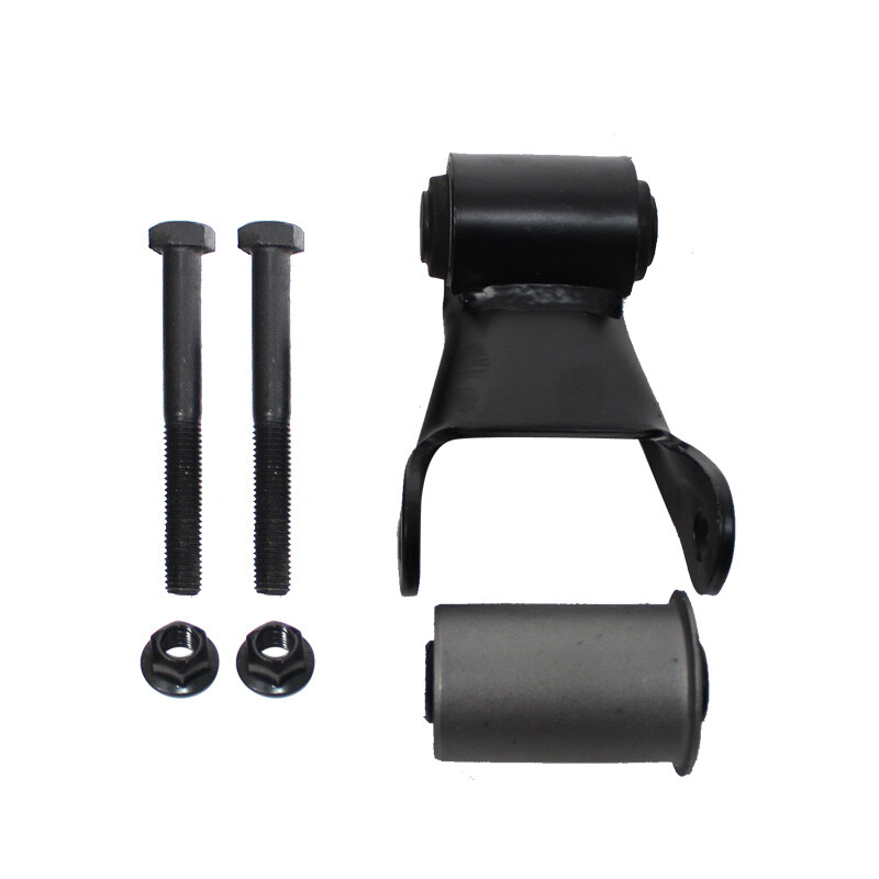 Rear Leaf Spring Hanger Bracket and Shackle Kit For Chevy Silverado GMC ...