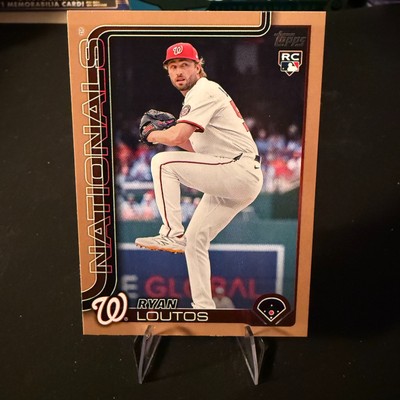 2025 MLB Topps Update - Ryan Loutos - Gold /2025 -#US202 Nationals (RC ...