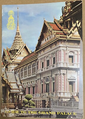 Grand Palace Bangkok Guide brochure travel tourist vtg King of Thailand ...