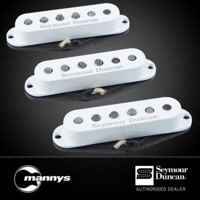 Seymour Duncan SSL-1 Vintage Staggered Strat Set (White) | eBay Australia