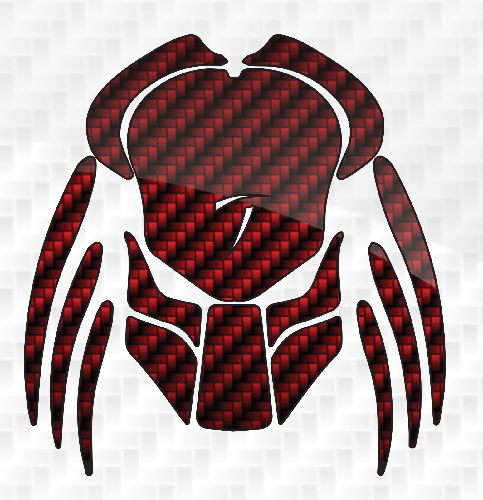 Predator Mask AVP Sticker, Predator Helm high quality sticker Multiple ...