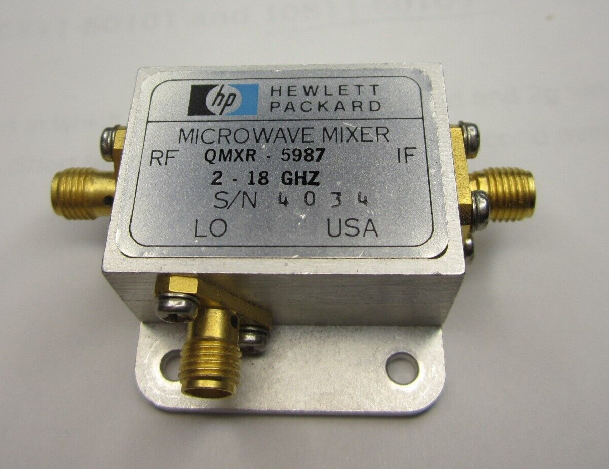 HP QMXR-5987 2 to 18 GHz Mixer | eBay