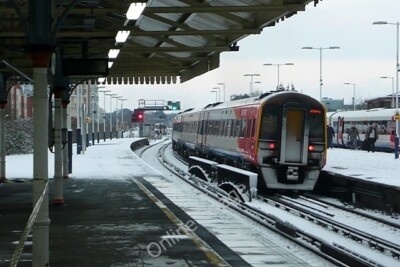 Photo 6x4 Basingstoke station platforms 2 and 3 Taken from platform 1 ...