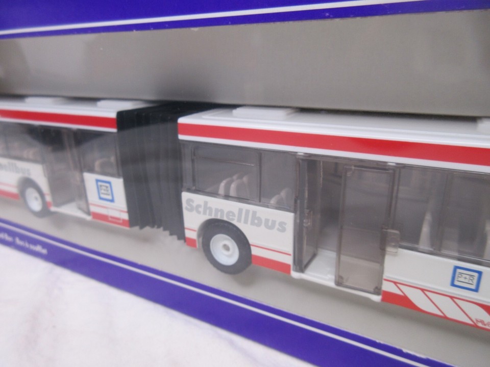 Siku Super Series 1:55 #3517 Gelenkbus Hinged Bus Schnellbus Rare HTF ...