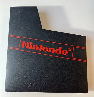 1X OEM Nintendo NES Dust Covers NES Game Sleeves Black & Red FREE ...
