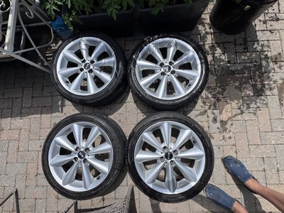 Mini Cooper S/SD R55 R56 R57 17" Alloy Wheels With 4 Good Hankook Tyres ...