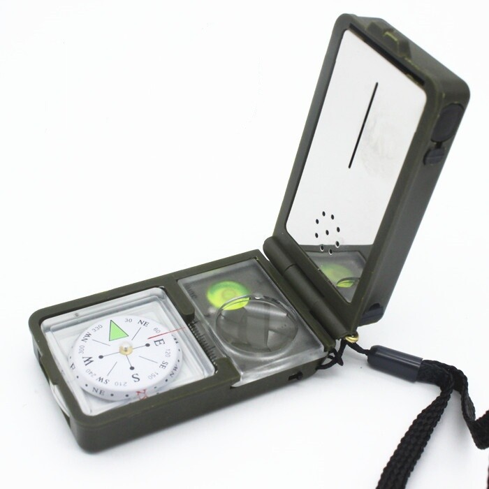 Multifunctional Compass Military Army Hiking Outdoor Equipment Camping ...