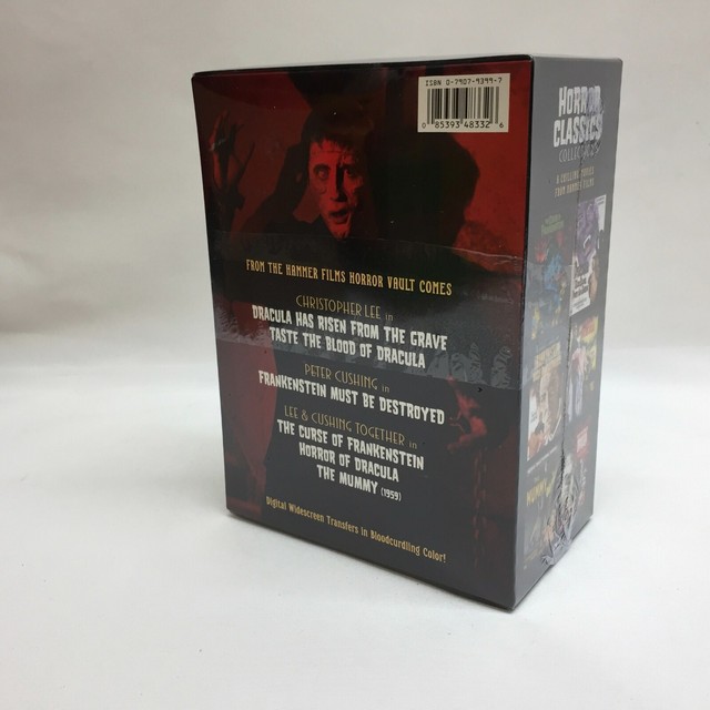 Hammer Horror Collection (6-Pack) (DVD, 2004, 6-Disc Set) for sale ...