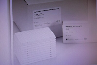 Roche LightCycler 480 MultiWell Plate 384 White 50 Seal Foils 04-729 ...