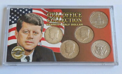 Oval Office Collection - Kennedy Half Dollars Set of 5 Coins | eBay