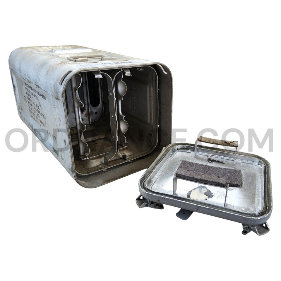 40mm Bofors 16-Cartridge Ammunition Storage Container AMMO WW2 Navy box ...