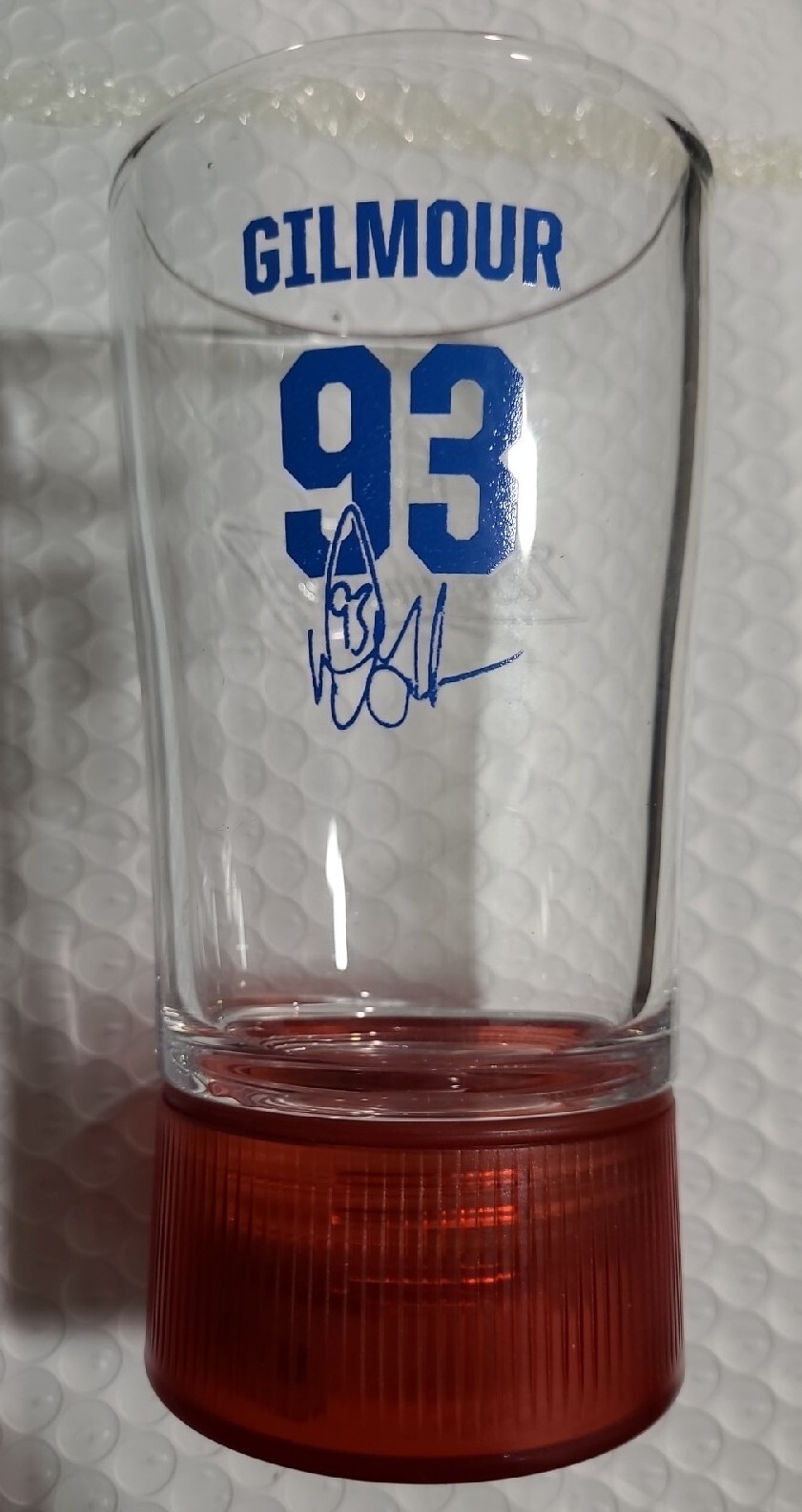 Budweiser NHL Goal Red Light Glass: Toronto Maple Leafs HOF #93 Gilmour ...