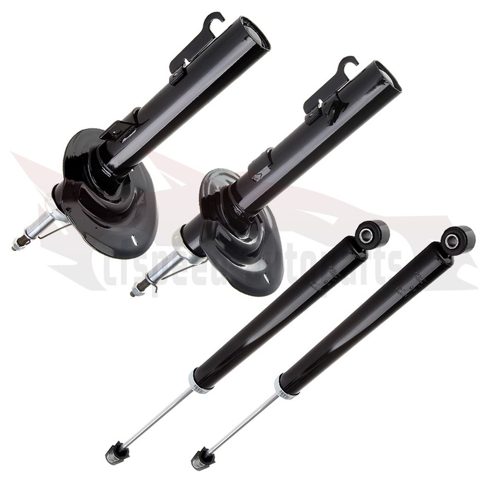 4PCS Front Rear Full Set Shock Strut Assembly For 2006-2011 Ford Focus ...