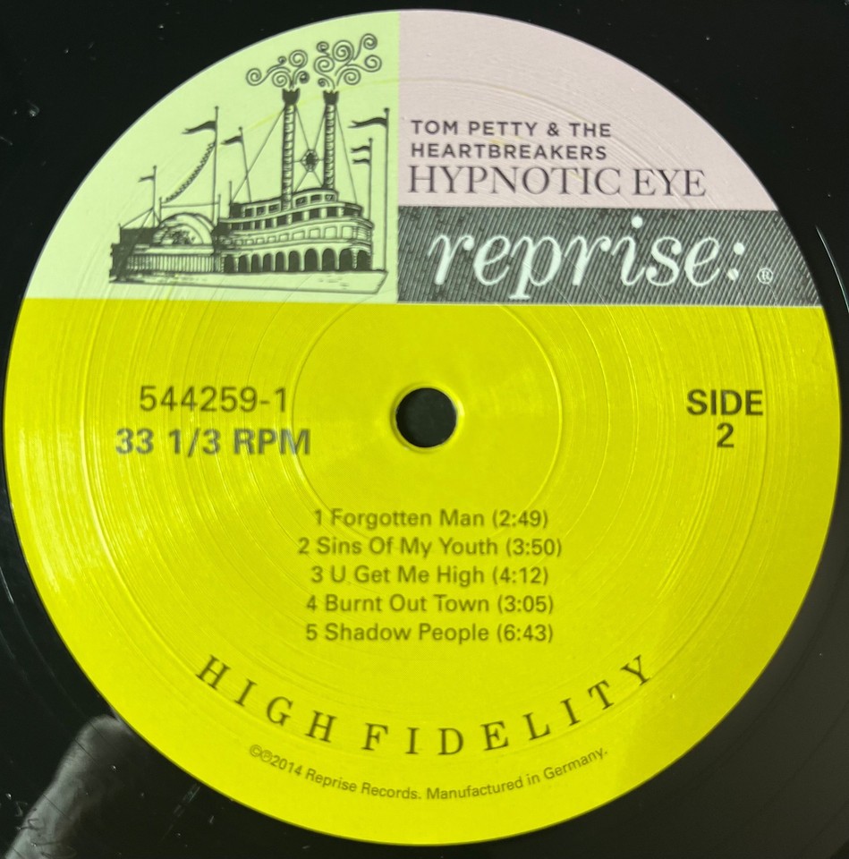 Tom Petty & The Heartbreakers - Hypnotic Eye - LP 2014 Reprise NM Vinyl & Cover! | eBay