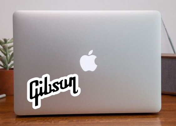 GIBSON GUITAR Logo Sticker / Vinyl Decal | 10 Sizes!! with TRACKING | eBay
