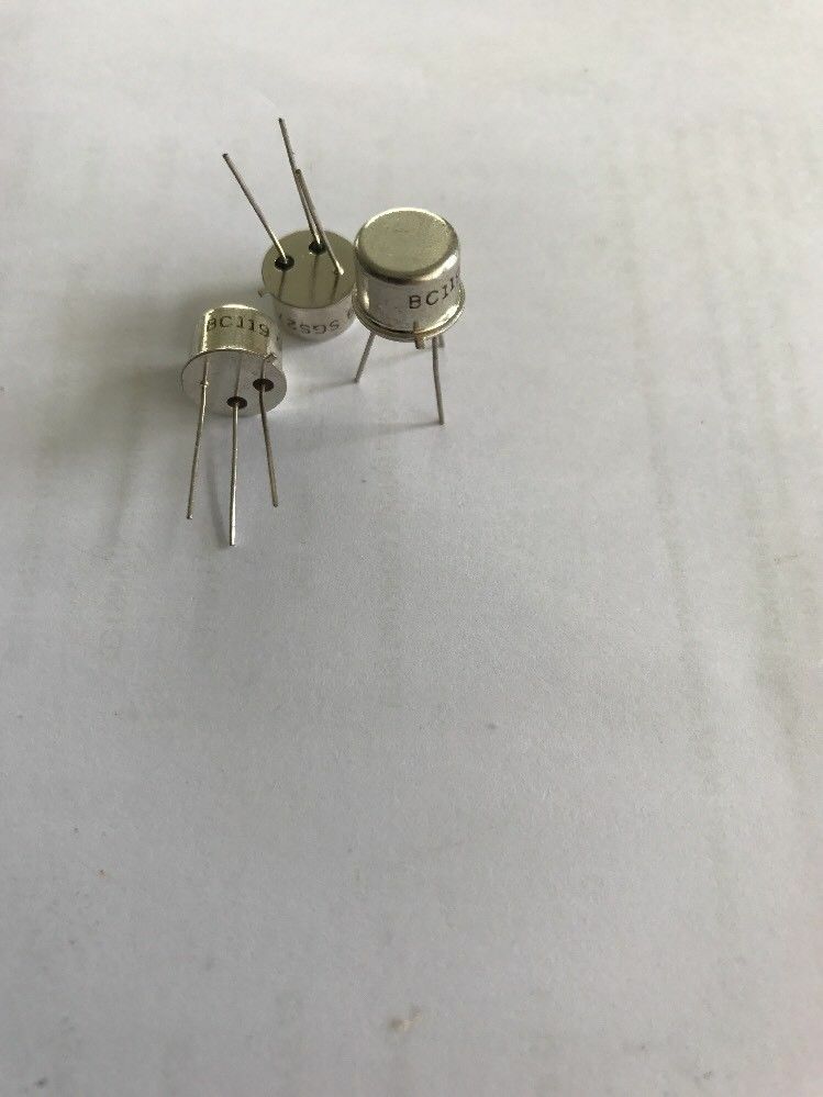 BC119 SGS SILICON TRANSISTOR TO39 NEW | eBay