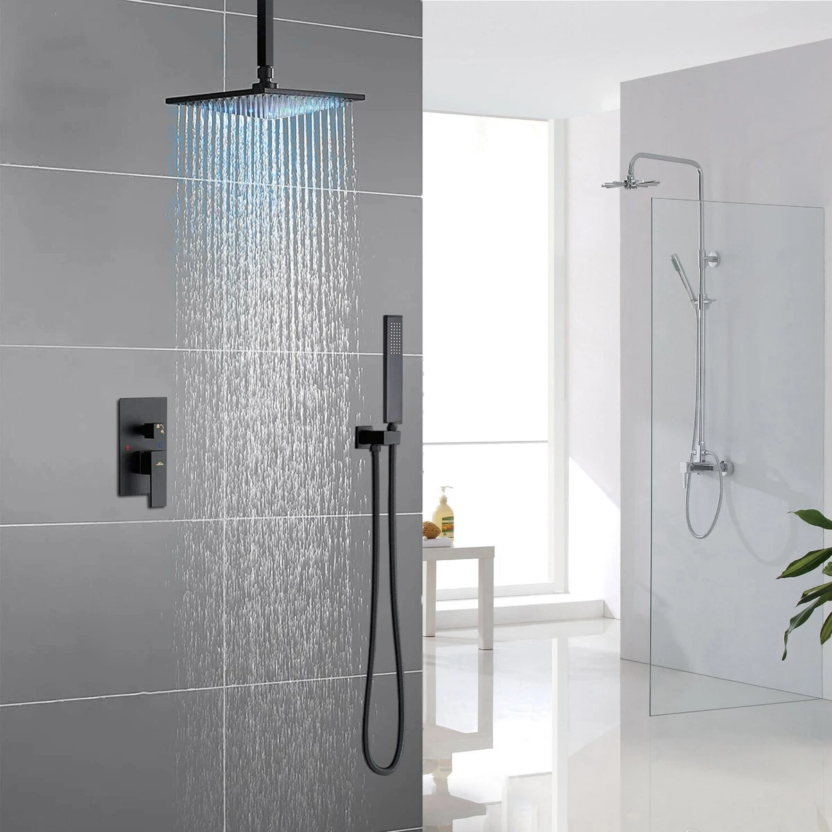 Ceiling Mount Shower System | Shelly Lighting