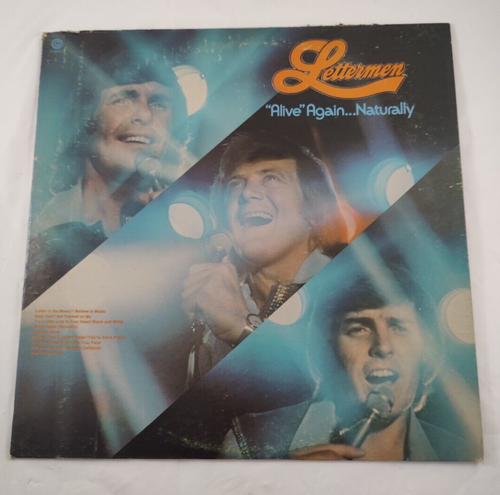 Lettermen -Alive Again Naturally 12" Vinyl LP 1973 Capitol Records Pop ...